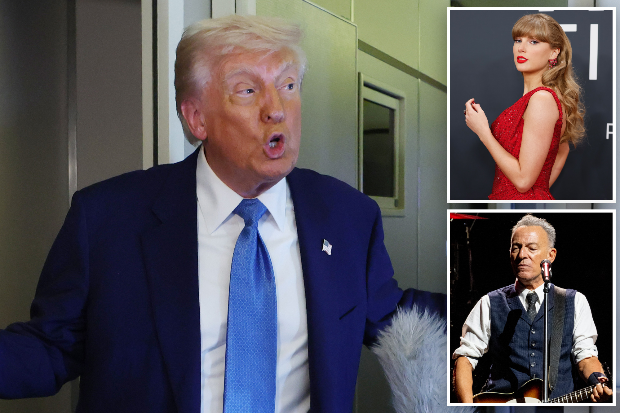 Trump rips New Jersey icons Taylor Swift, Bruce Springsteen — adding to ...