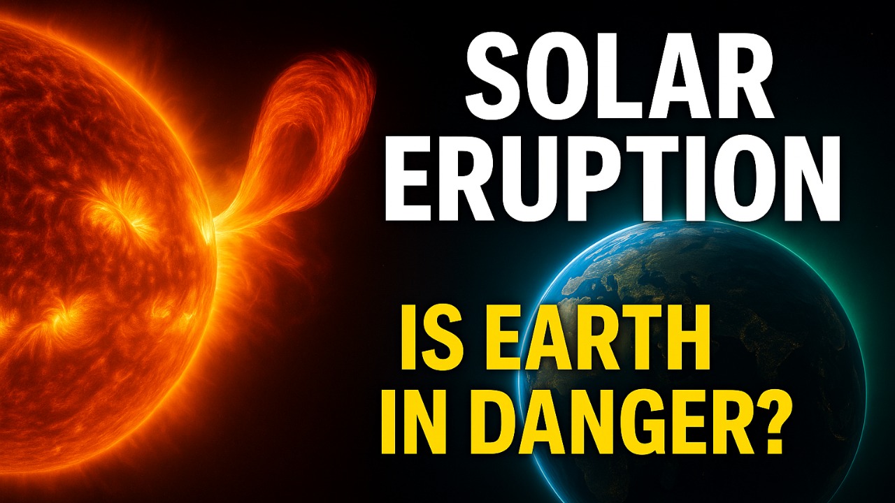 Giant 'Bird Wing' Solar Eruption Could Hit Earth Tomorrow