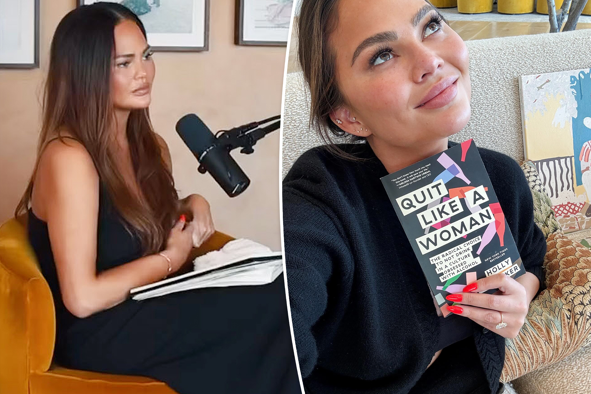 Chrissy Teigen reveals alcohol relapse and sobriety struggles: It’s a ...