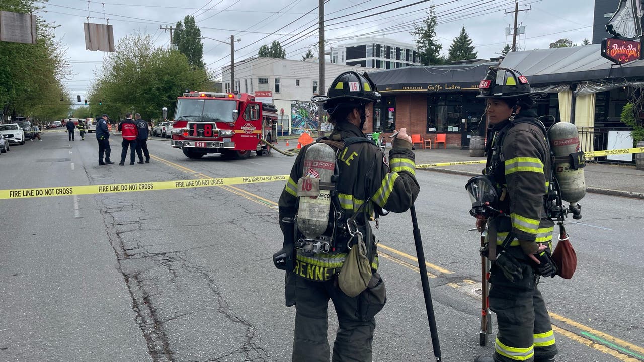 No injuries after gas line rupture in Seattle's Fremont neighborhood