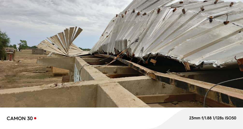 Zabré : Une forte pluie cause d'importants dégâts matériels