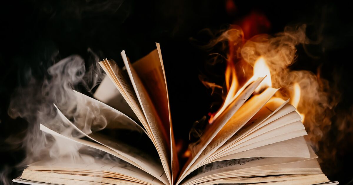 Local town replaces 100 burned library books with 1,000 new ones