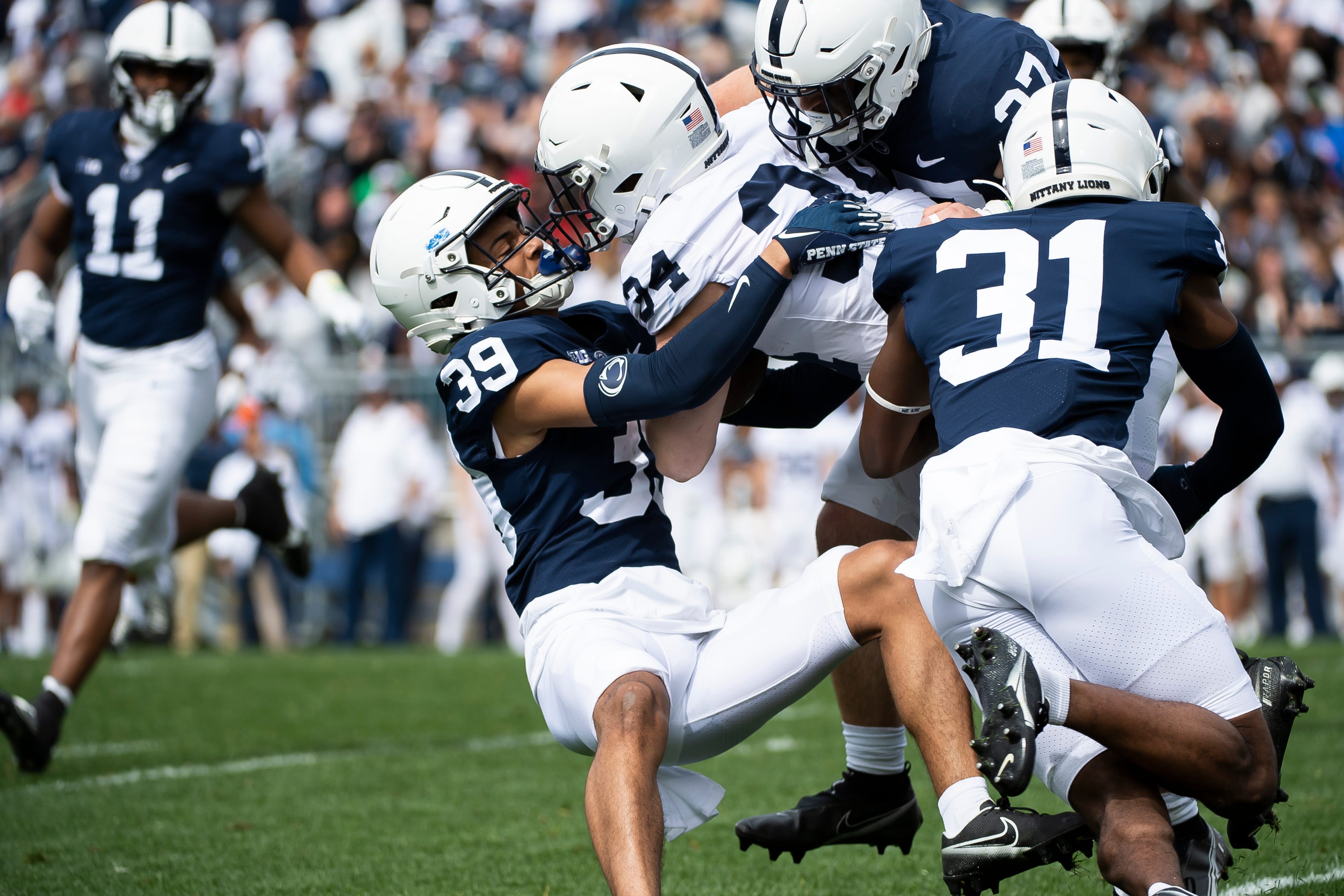 Previewing the 2025 season for Penn State safety Jashaun Green with his ...