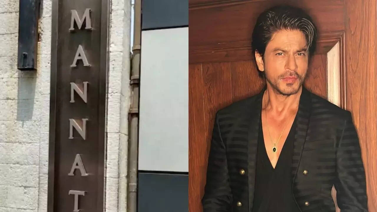 Shah Rukh Khan's iconic residence Mannat gets a new nameplate amid ...
