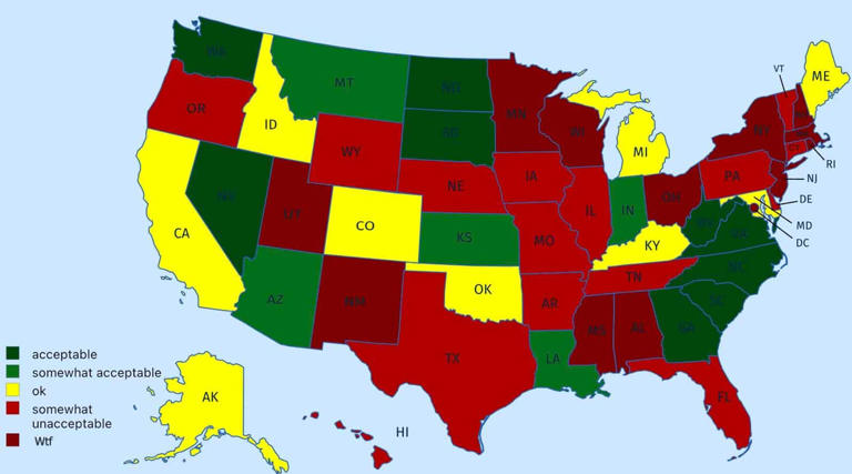 30 Hilariously Terrible Maps Adding A Pinch Of Humor To Cartography ...