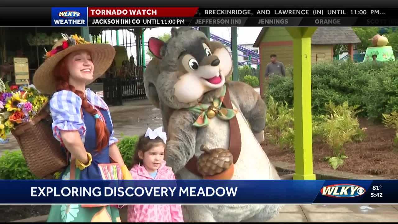 Kentucky Kingdom's new land Discovery Meadow now open