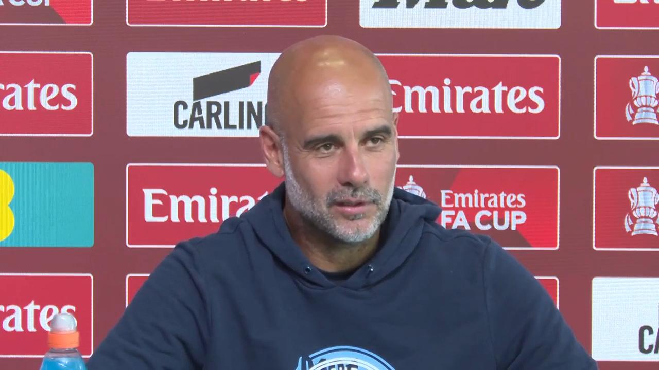 'We want to do it for Kevin' - Guardiola winning FA Cup for KDB