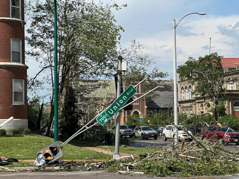 Severe weather wallops the St. Louis region, five dead