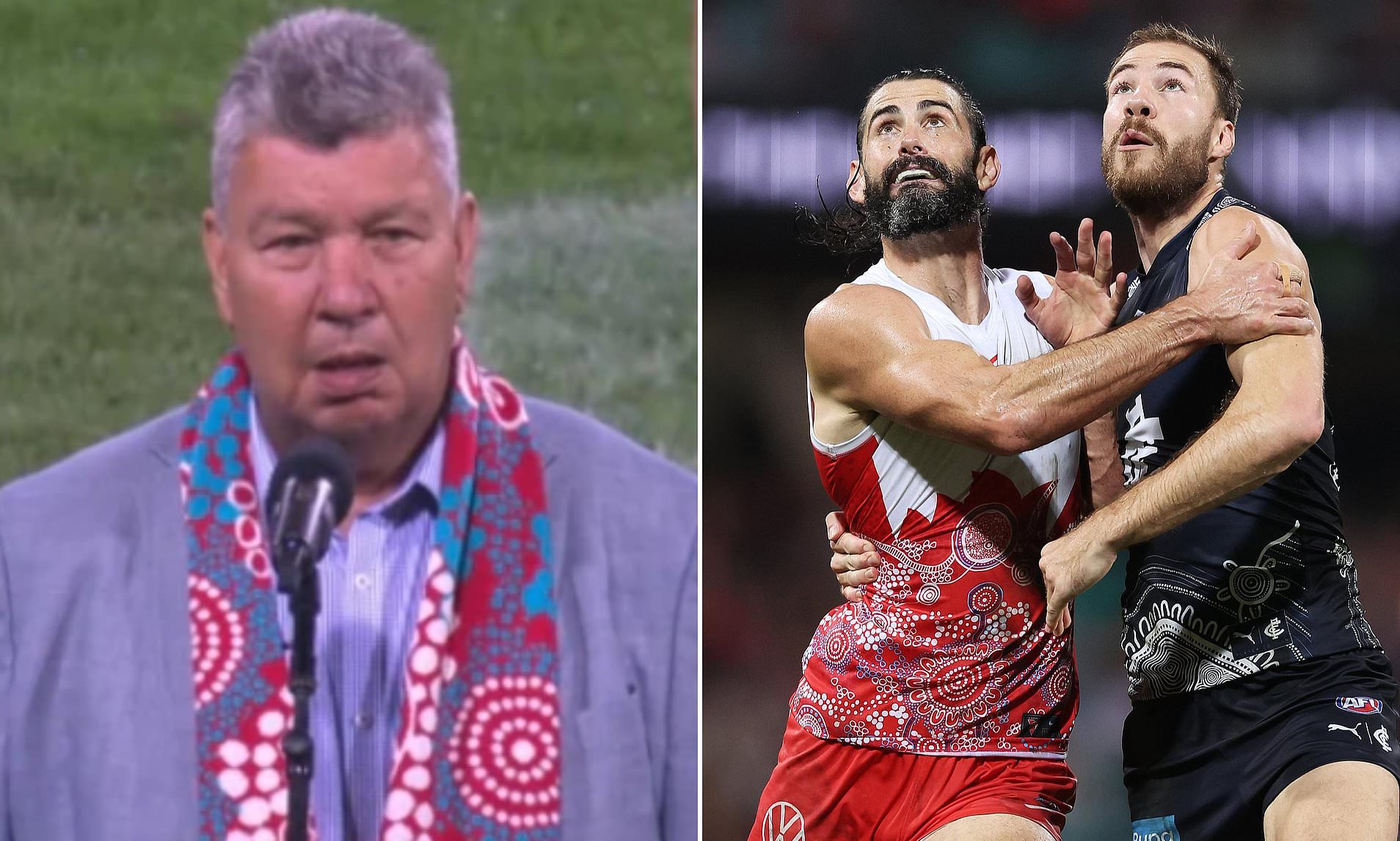 Why the SCG was EMPTY for Welcome to Country during the AFL's official ...