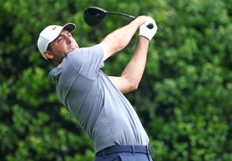 Scottie Scheffler in PGA Championship hunt as other stars battle to ...