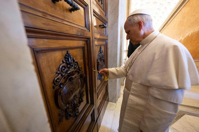 Pope Leo XIV officially reopens papal apartments for the first time since the death of Pope Francis