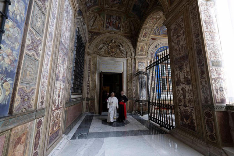 Pope Leo XIV officially reopens papal apartments for the first time since the death of Pope Francis
