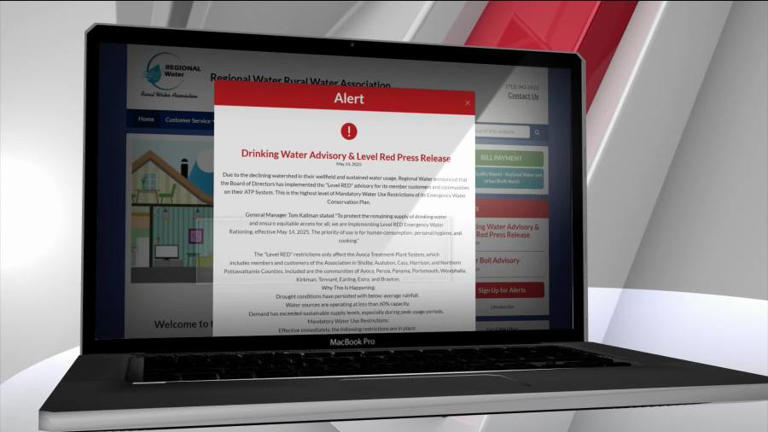 Regional Water issues mandatory water rationing, water sources below ...