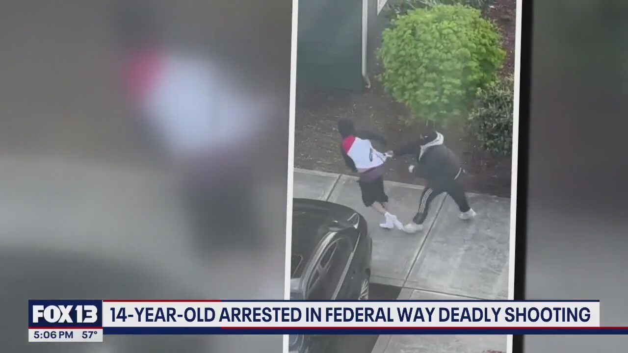 14-year-old arrested in deadly Federal Way shooting