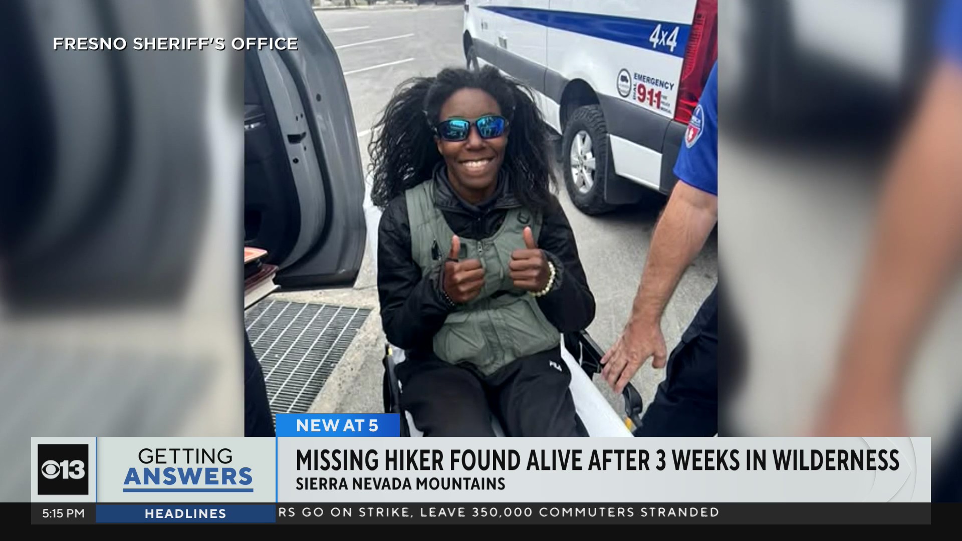 Missing hiker found alive after 3 weeks in California wilderness shares ...