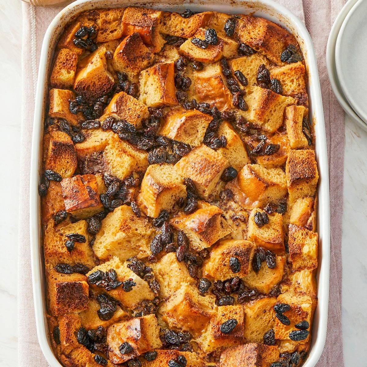 Bread Pudding with Rum Sauce