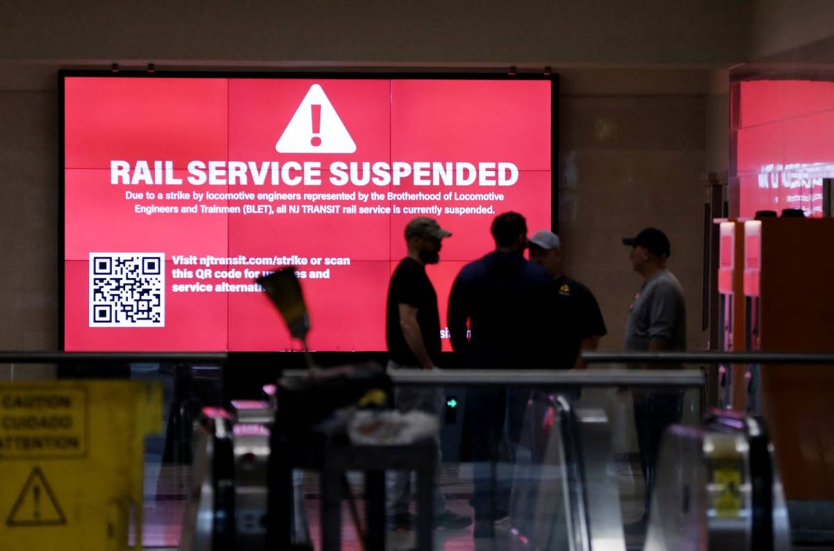 Train strike sparks travel mess in New York area