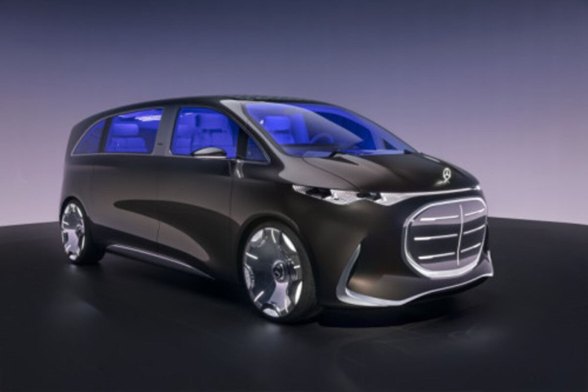Mercedes Vision V, il van di lusso che arriva dal futuro