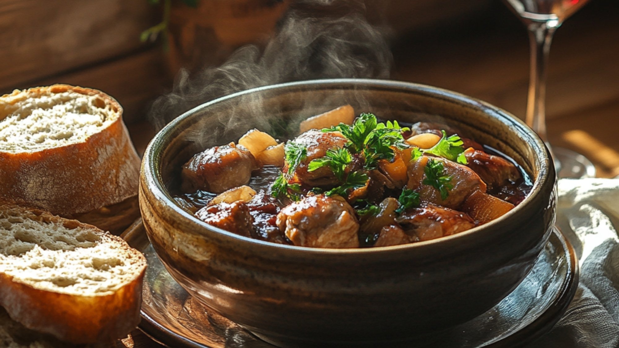 Coq au vin bourguignon : la véritable recette traditionnelle
