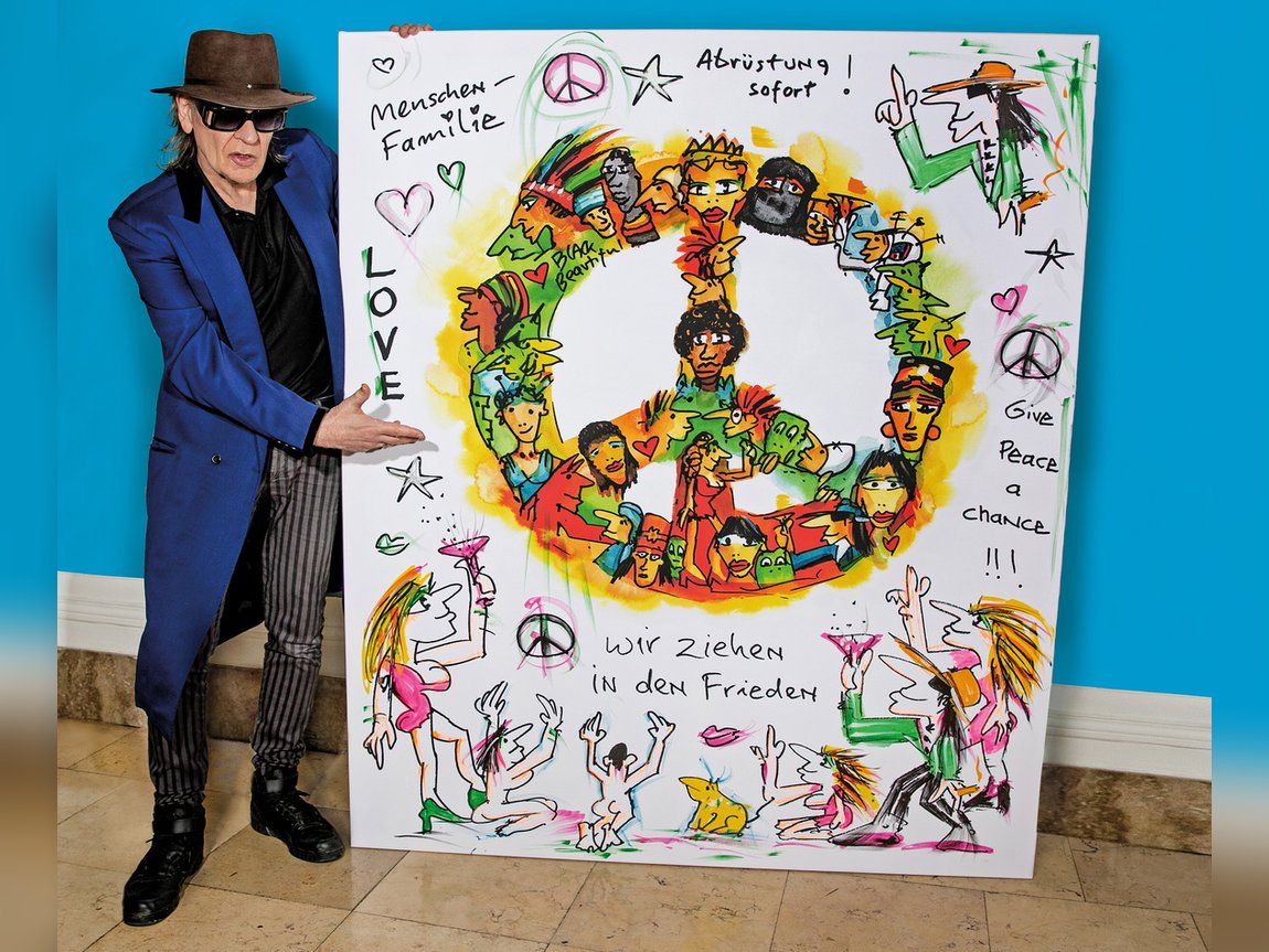 Udo Lindenberg's Birthday Wish: No Cake, Just Peace!