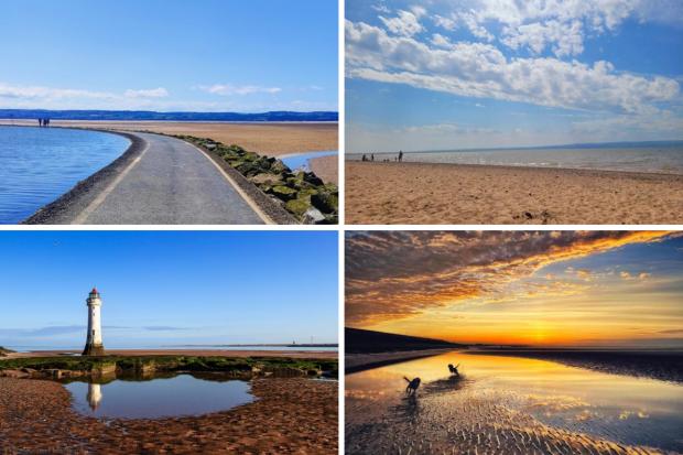 Five of the best rated beaches in Wirral