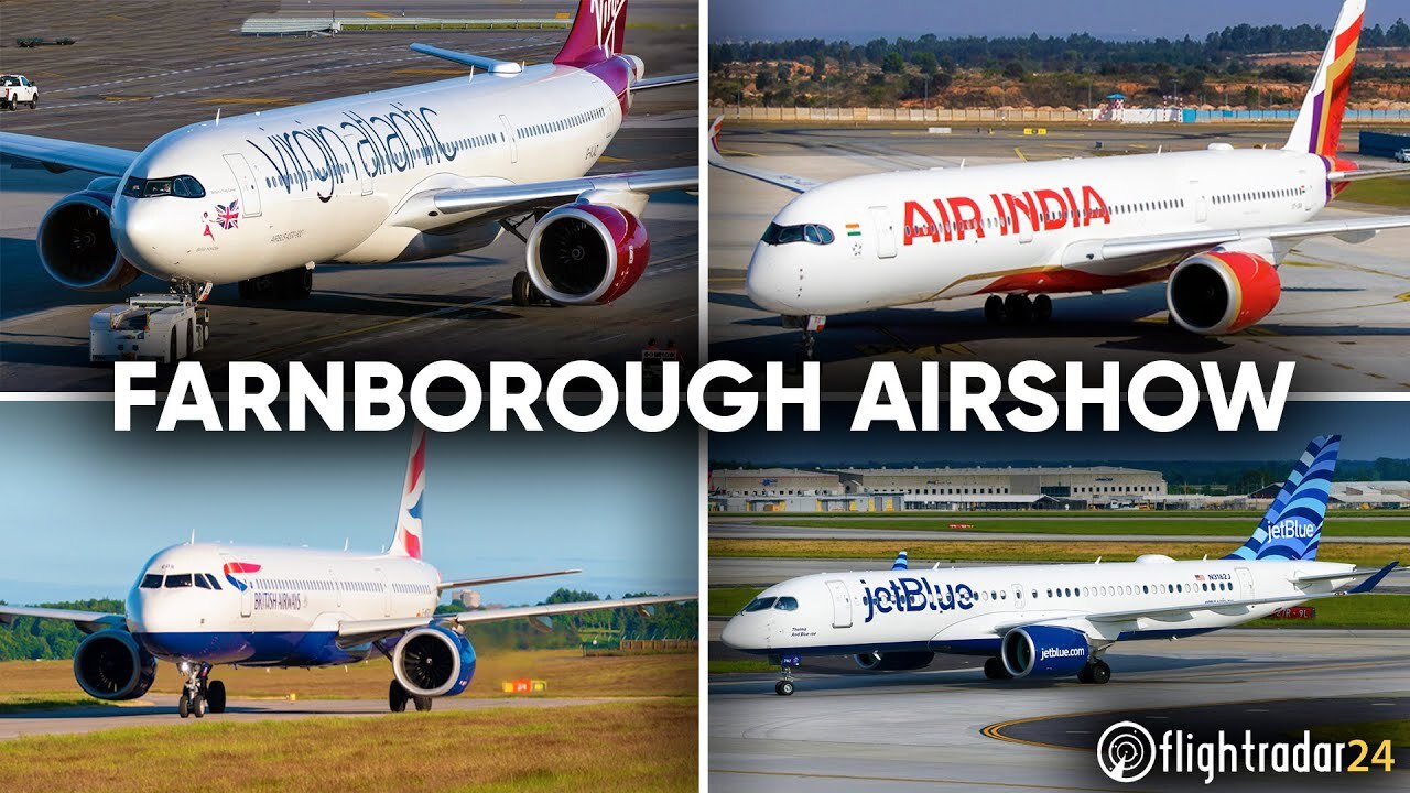 The most exciting aircraft at Farnborough Airshow 2024