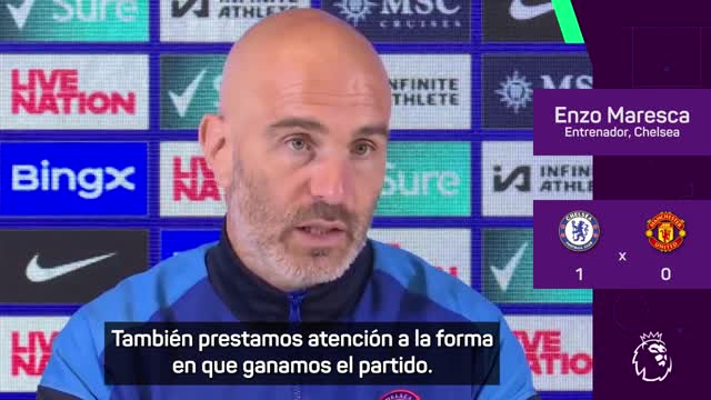 Maresca se sorprende con el juego del United en la crucial victoria del ...