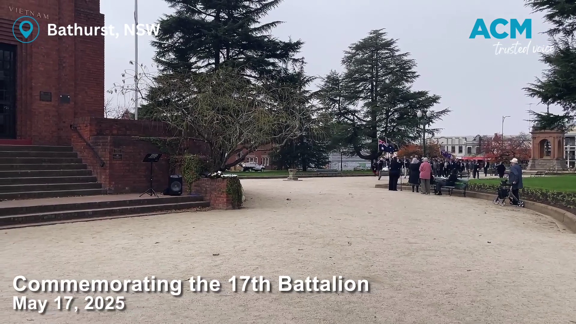 Commemoration of the 17th Battalion