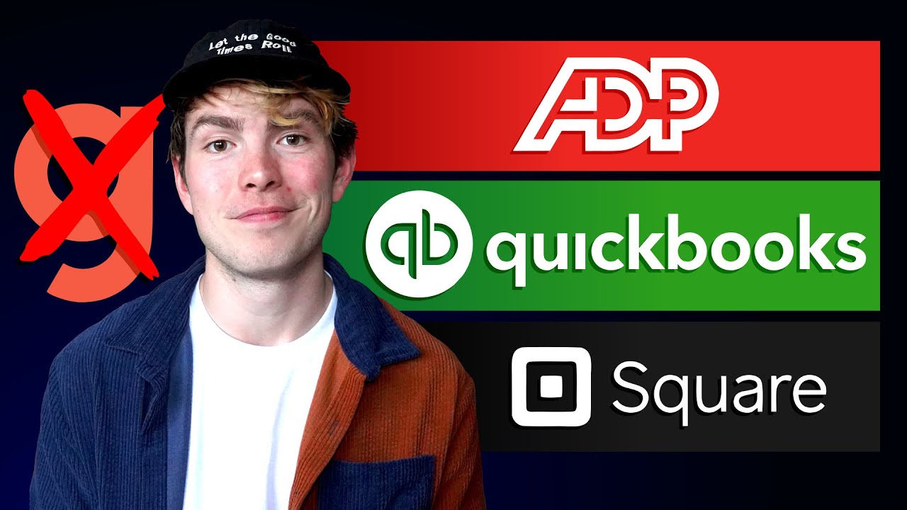 Best Gusto Alternatives Quickbooks vs. ADP vs. Square
