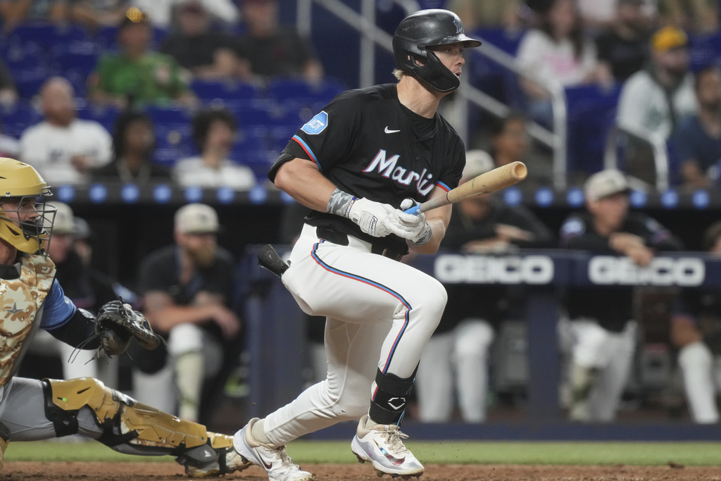 Eric Wagaman, Connor Norby spark Marlins to 9-4 victory over Rays