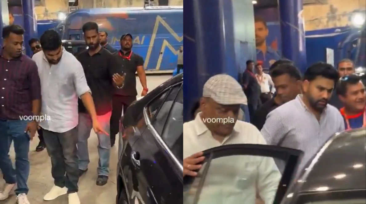 Watch – ‘Yeh kya hai?’: Rohit Sharma hilariously scolds brother Vishal ...