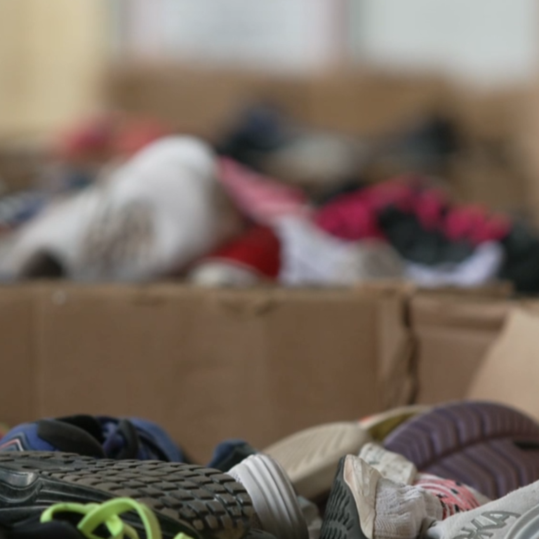 Unique Miami recycling company gives discarded shoes new traction