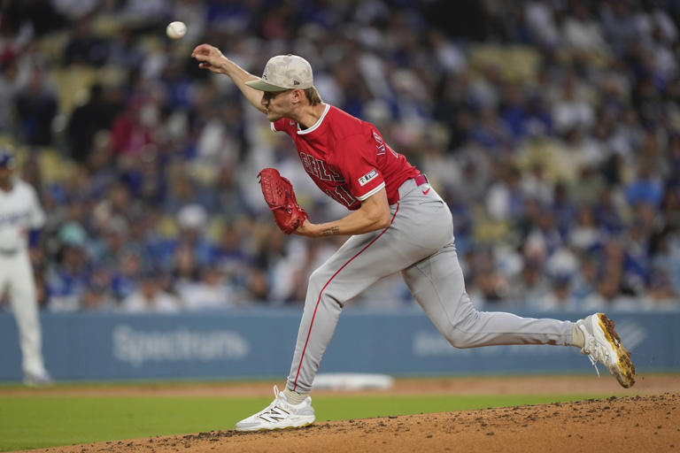 Kochanowicz limits Dodgers, and Angels turn 5 double plays in 6-2 win ...