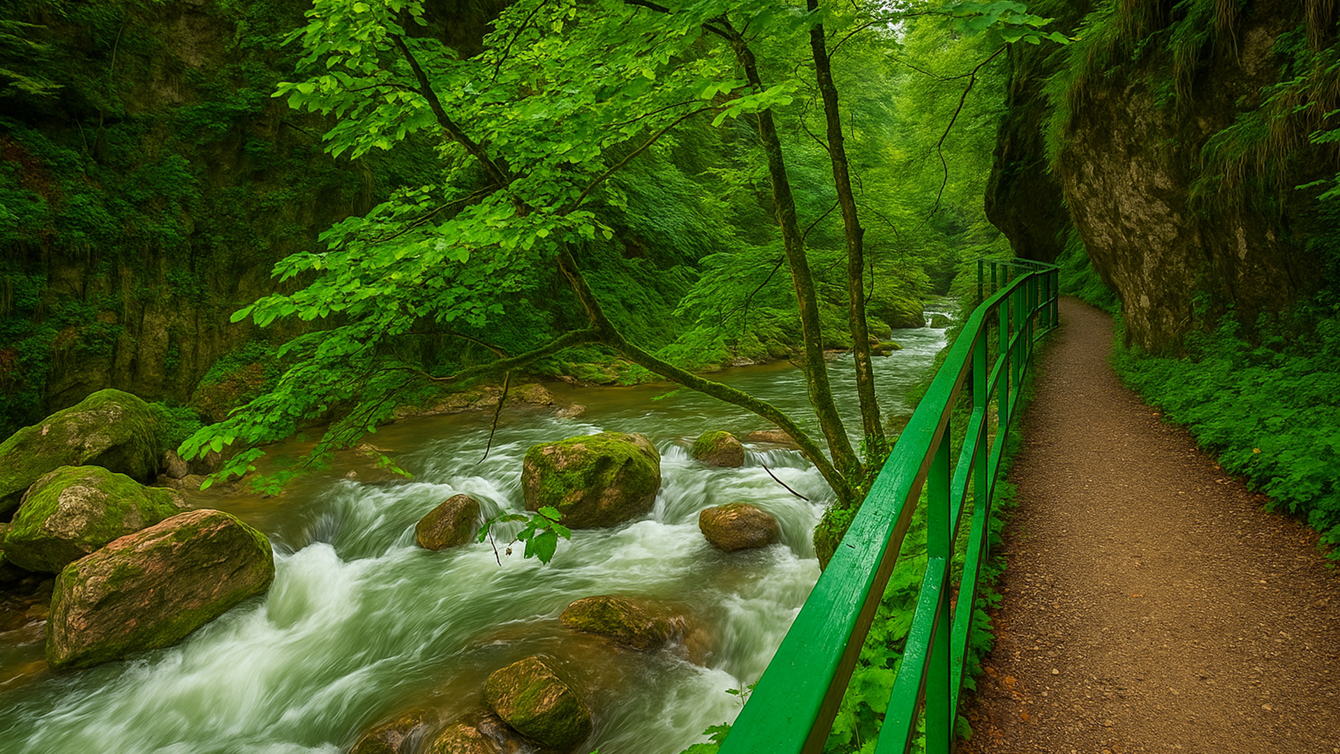 4K Nature Walk in Breitachklamm, Bavaria | Germany’s Iconic Gorge