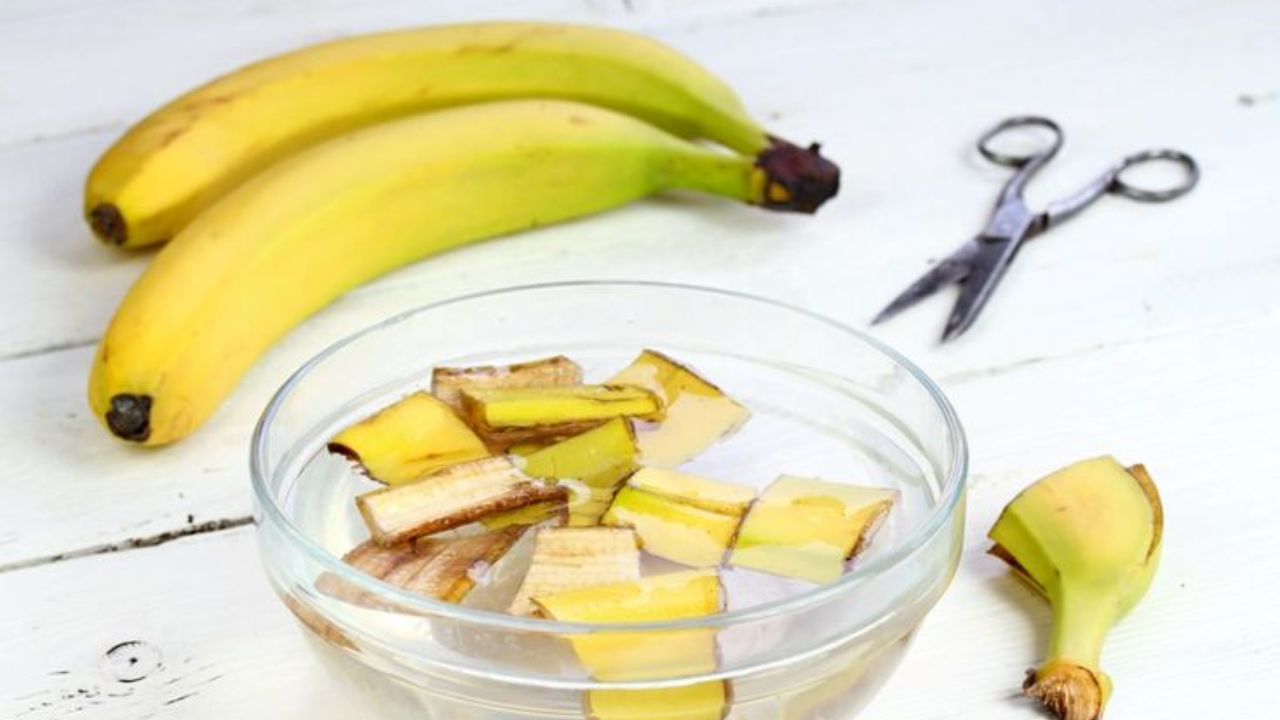 How to use banana peel for hair growth in summer