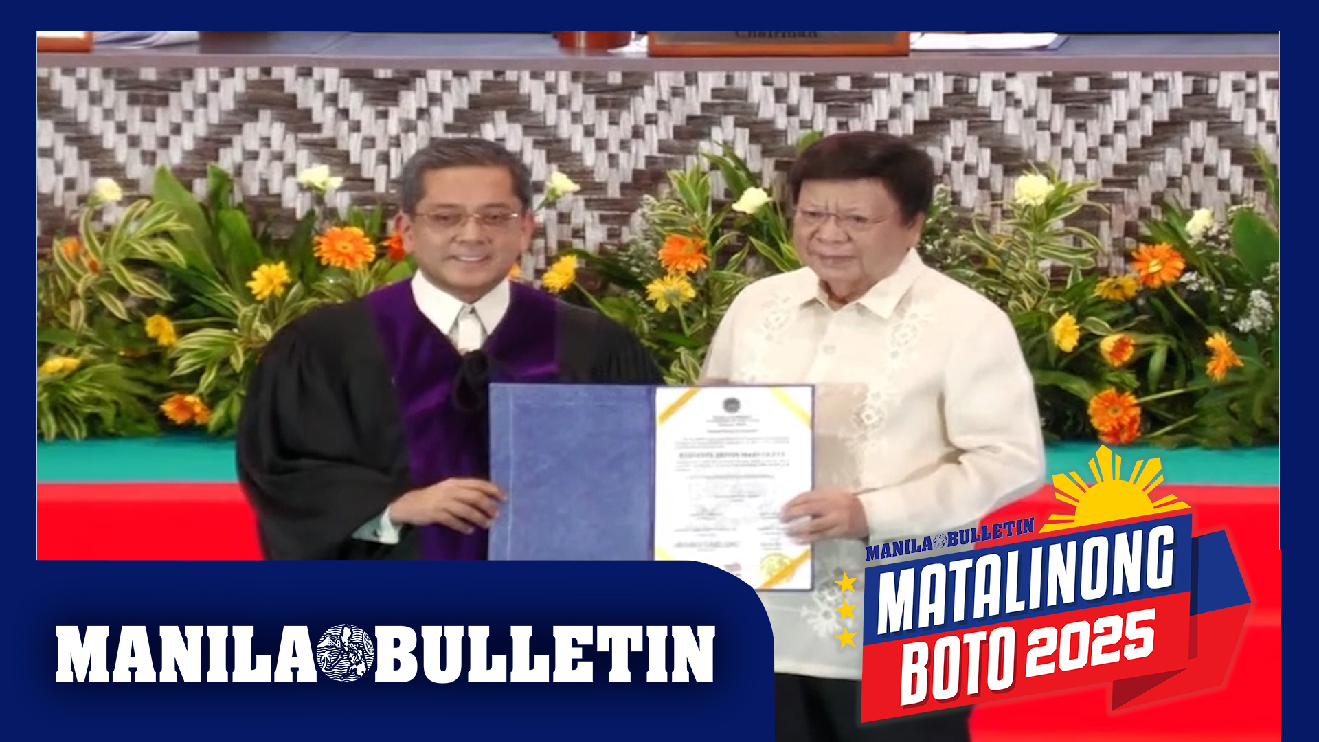 Comelec proclaims Rodante Marcoleta as senator-elect