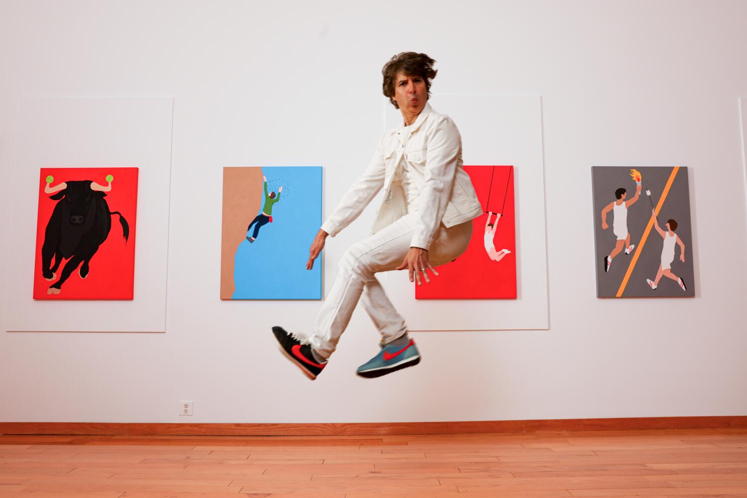 Demetri Martin brought visual art to stand-up. Can he take comedy into ...