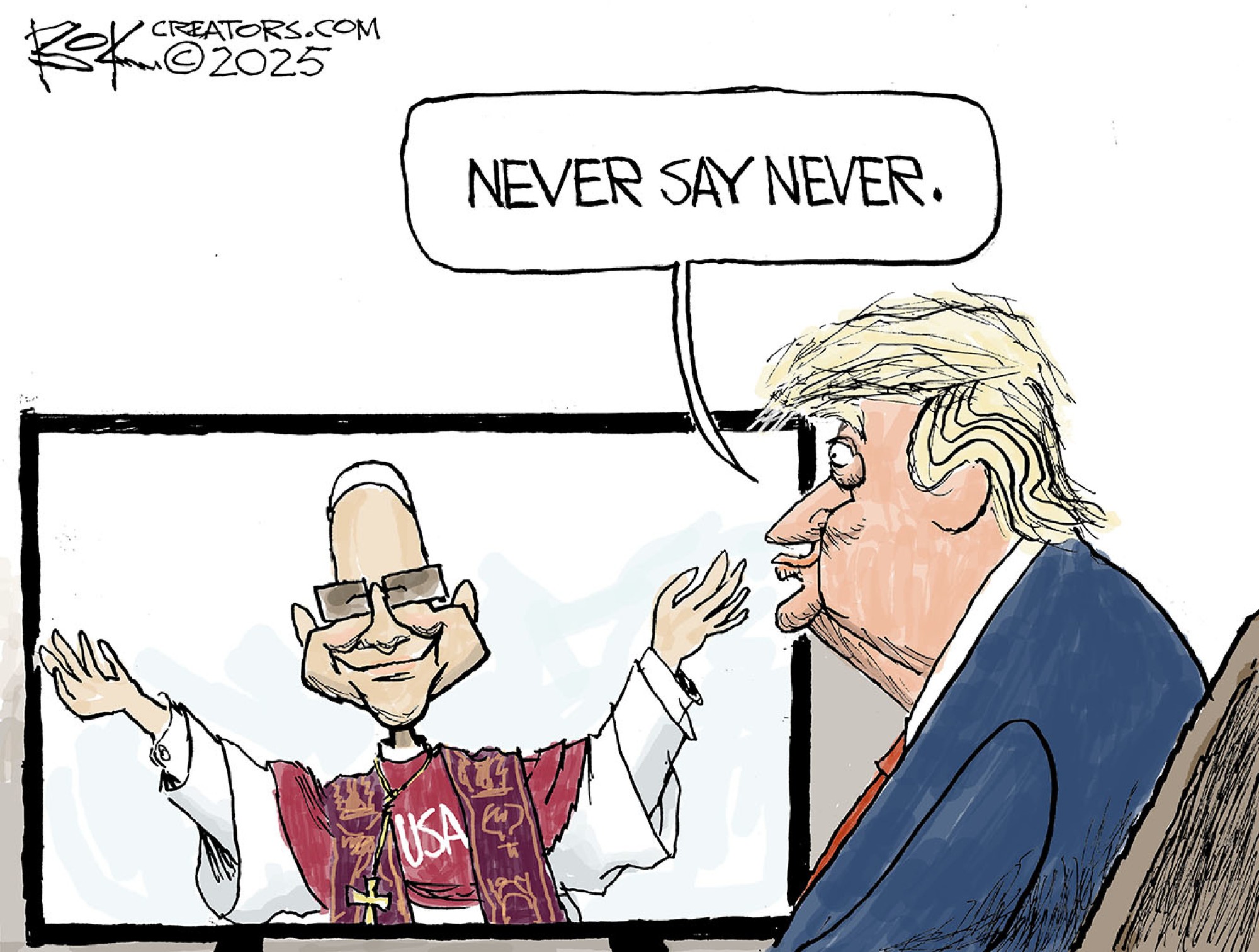 The Latest Editorial Cartoons From Chip Bok