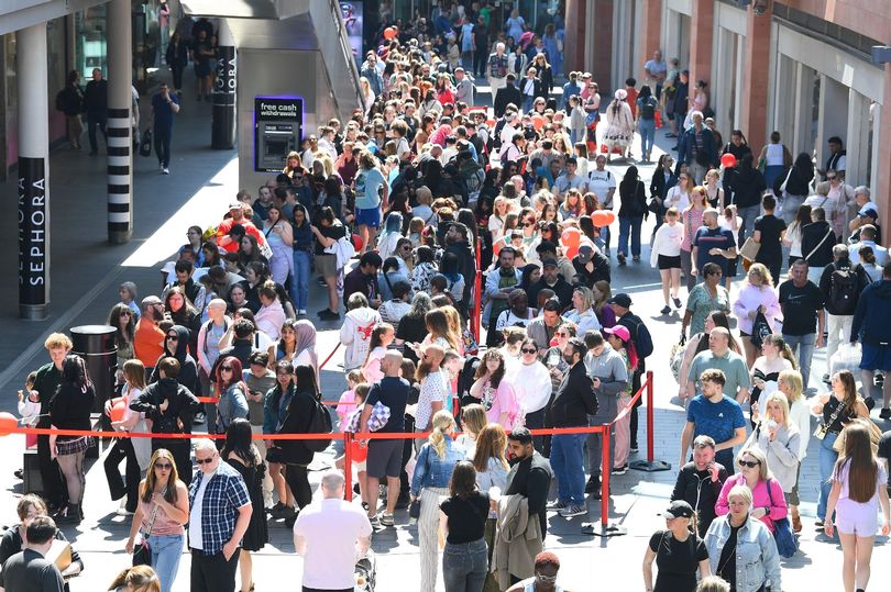 Reason huge queue spotted in Liverpool ONE today
