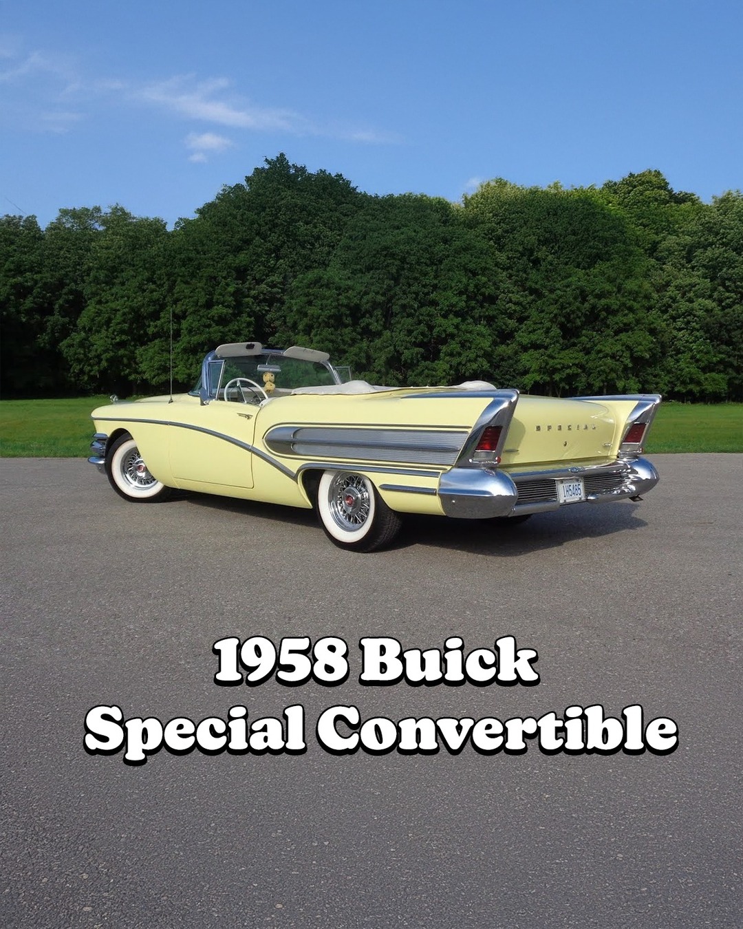 1958 Buick Special Yellow & Timeless