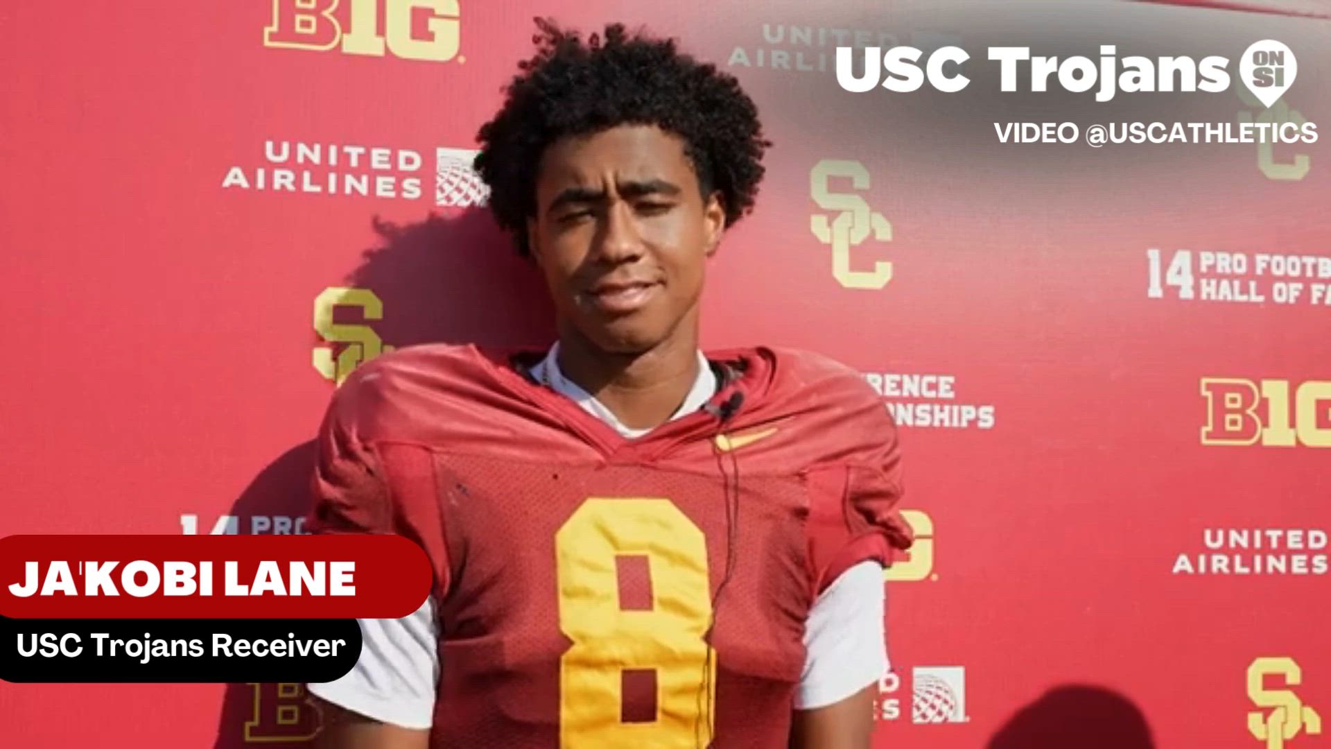 USC Trojans Reciever Ja'Kobi Lane Evaluates Quarterback Chemistry