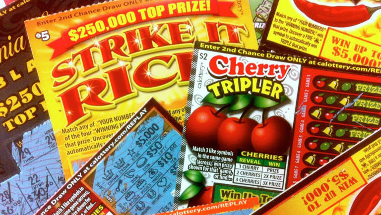 Jackpot! $25 million in Northern California lottery Scratchers wins