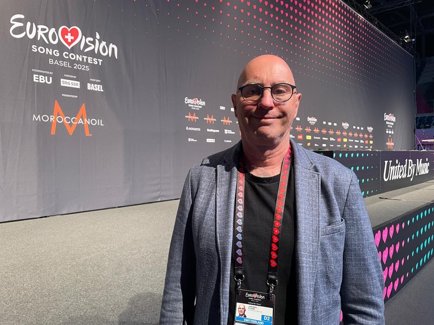 On a suivi Jean-Marc Richard durant son dernier Eurovision