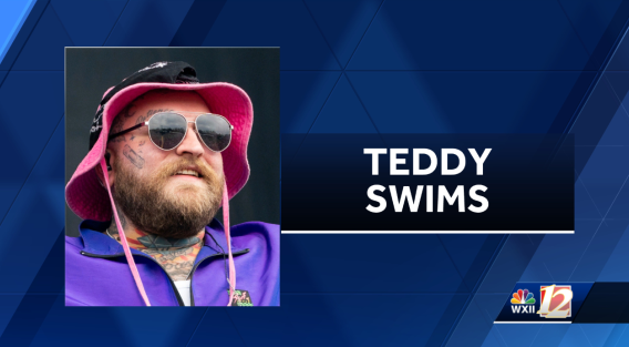 Grammy-nominated artist Teddy Swims speaks to Rolesville High School ...