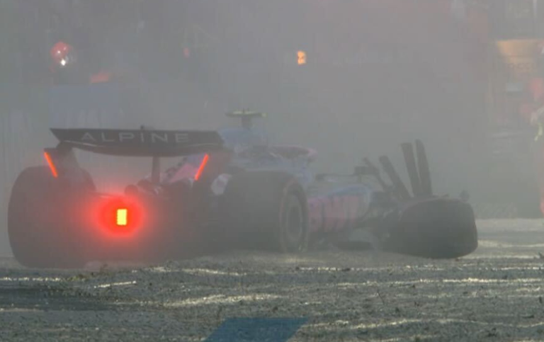 Yuki Tsunoda taken to F1 medical centre after car flips upside-down in ...