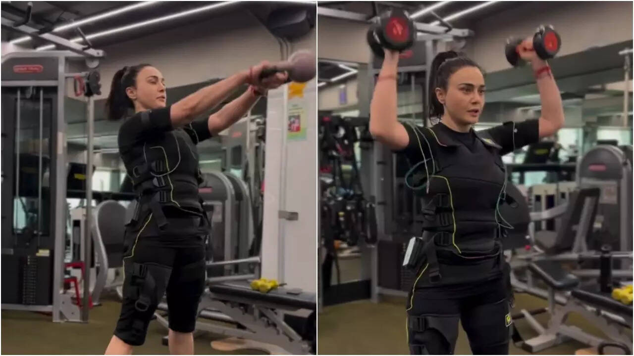 It's pretty, it's perfect; it's Preity Zinta's fitness mantra