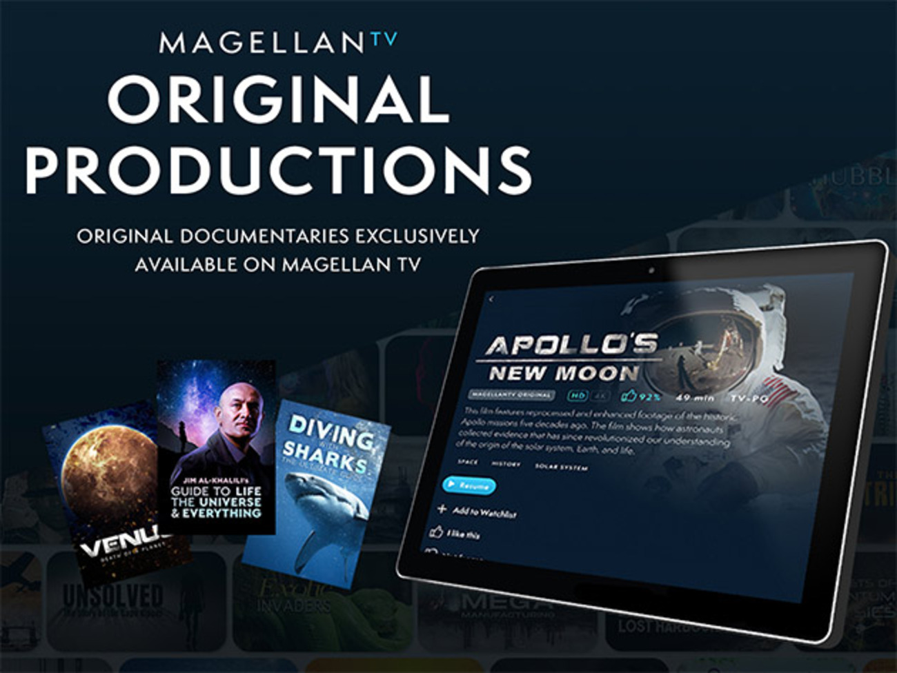 Don't pay even more to remove ads from Amazon Prime video. Try MagellanTV for $149.97