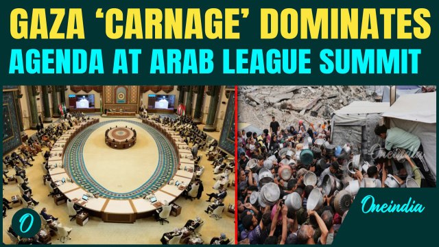 Gaza ‘Genocide’ DOMINATES Arab League Summit 2025 As Israel Faces ...