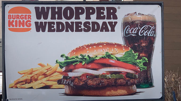 How Much Burger King's Whopper Cost In 1957 Vs Today