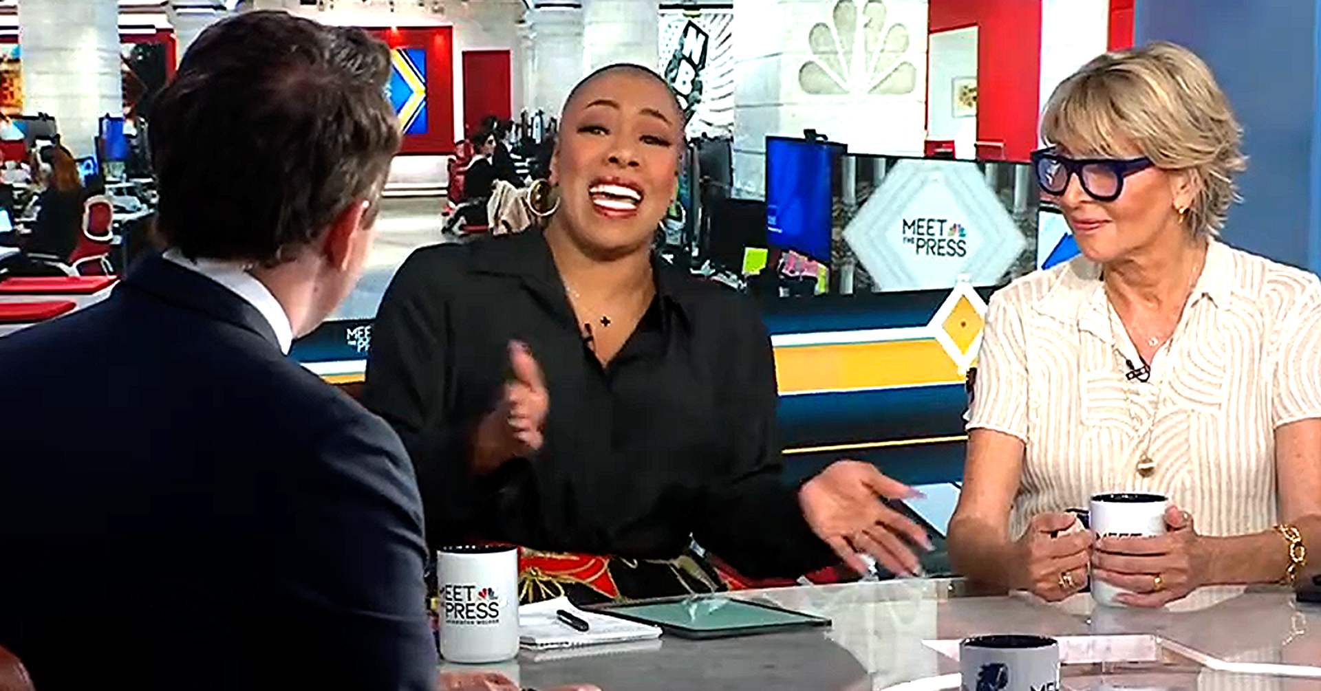 MSNBC’s Symone Sanders Goes Off On Furor Over Tapper Book — Defends Biden To The Hilt When ...